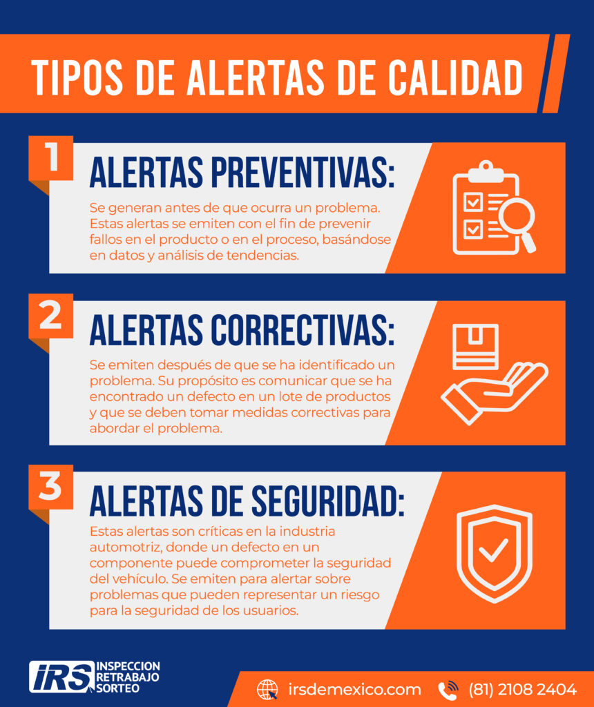 ¿Qué es una alerta de calidad en la industria automotriz? - IRS de México